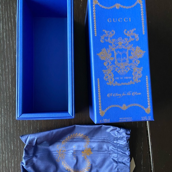 Gucci | Storage & Organization | Gucci Perfume Box With Bag New Blue ...